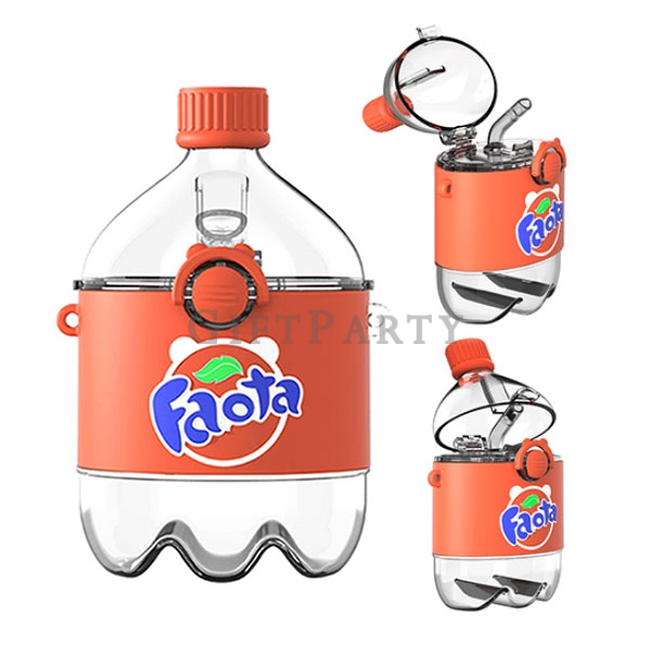 Custom Drinking Water Bottle With Silicone Sleeve Strap StrawCustomized Corporate Gifts ...