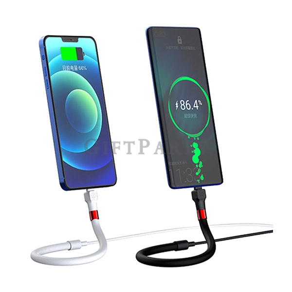 Lazy Bracket Stand Fast Charging USB Charger Cable for iPhone Bracket ...