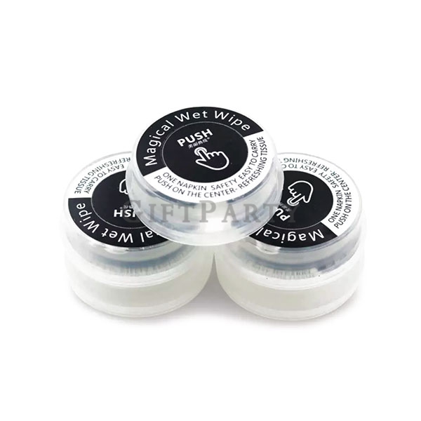 Custom cleaning wipes compressed tissue push wet wipesCustomized ...