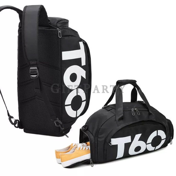 T60 printing multi-function backpack travel bag gym backpack duffel bag ...