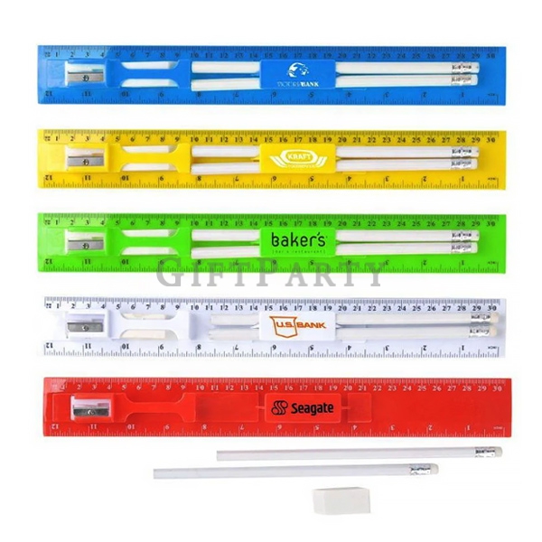 Children's gifts, stationery gifts OEM ∣ 30cm ruler pencil set∣Custom ...