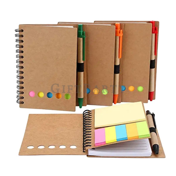 Memo Sticky Notes Flag Kraft Paper Notebook Mini Small Notebook Custom ...