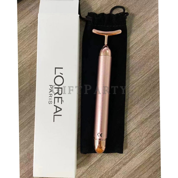 Facial Roller Beauty Bar Facial Massager T Shape Electric Vibrating ...