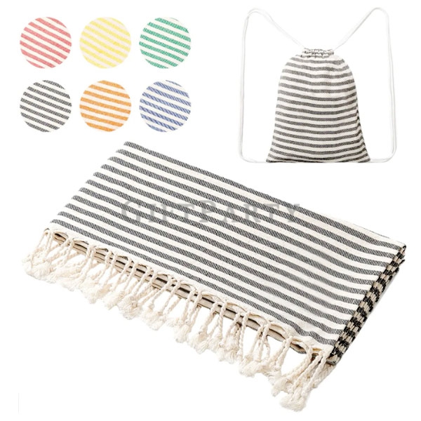 Beach towel A backpack set, Turkish beach towel, beach towel, tanning ...