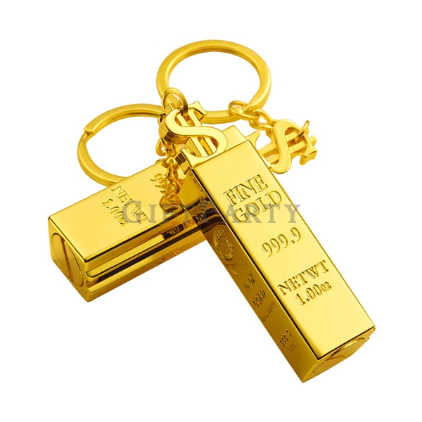 Gold Bullion Reusable Match Oil Lighter | Advertising Gifts ∣ Custom ...